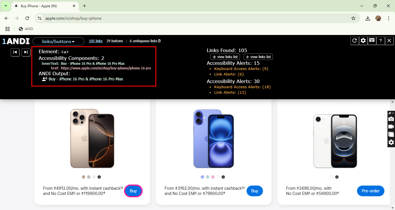 ANDI Accessibility Testing Tool Tutorial - Codoid