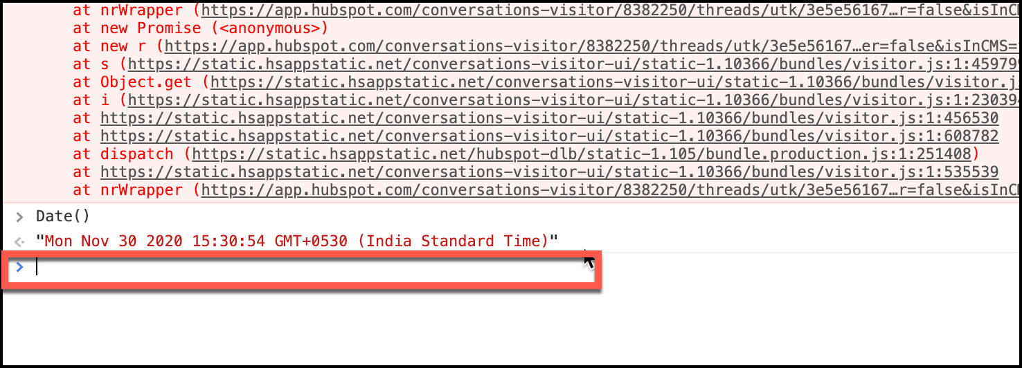 What can a tester do with the Chrome DevTools Console panel? - Codoid