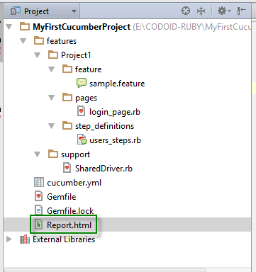Creating a Ruby Cucumber Project - Codoid