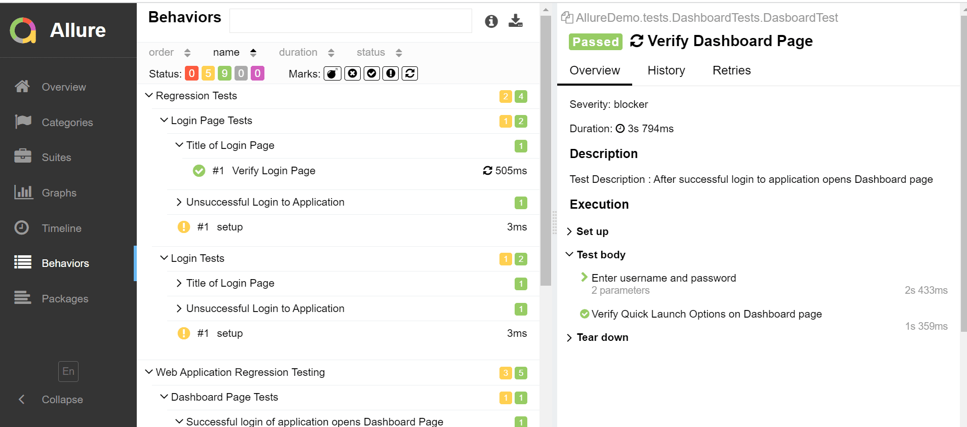 A Conclusive Allure Report Tutorial with Sample Report - Codoid