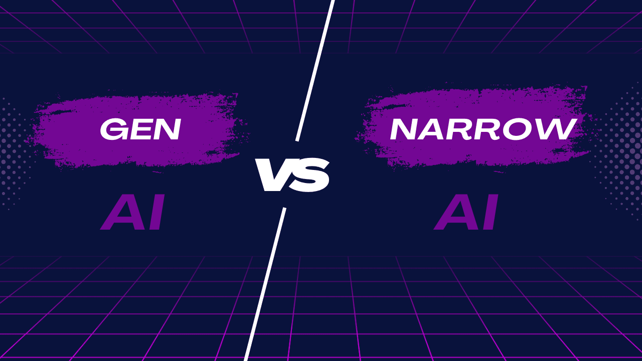 Generative AI vs Narrow AI - Codoid