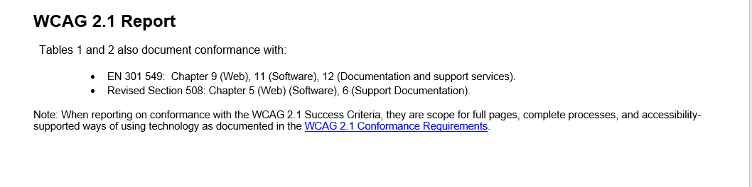 How to Create a VPAT Report: Explained with Examples - Codoid